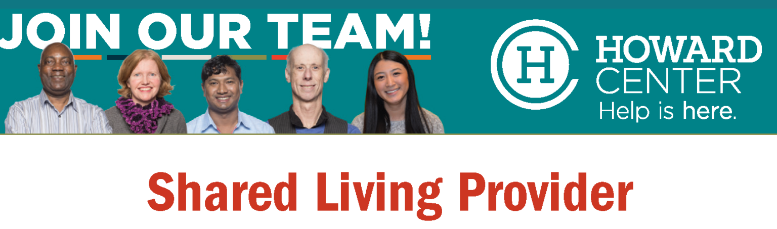 Shared Living Providers - Howard Center