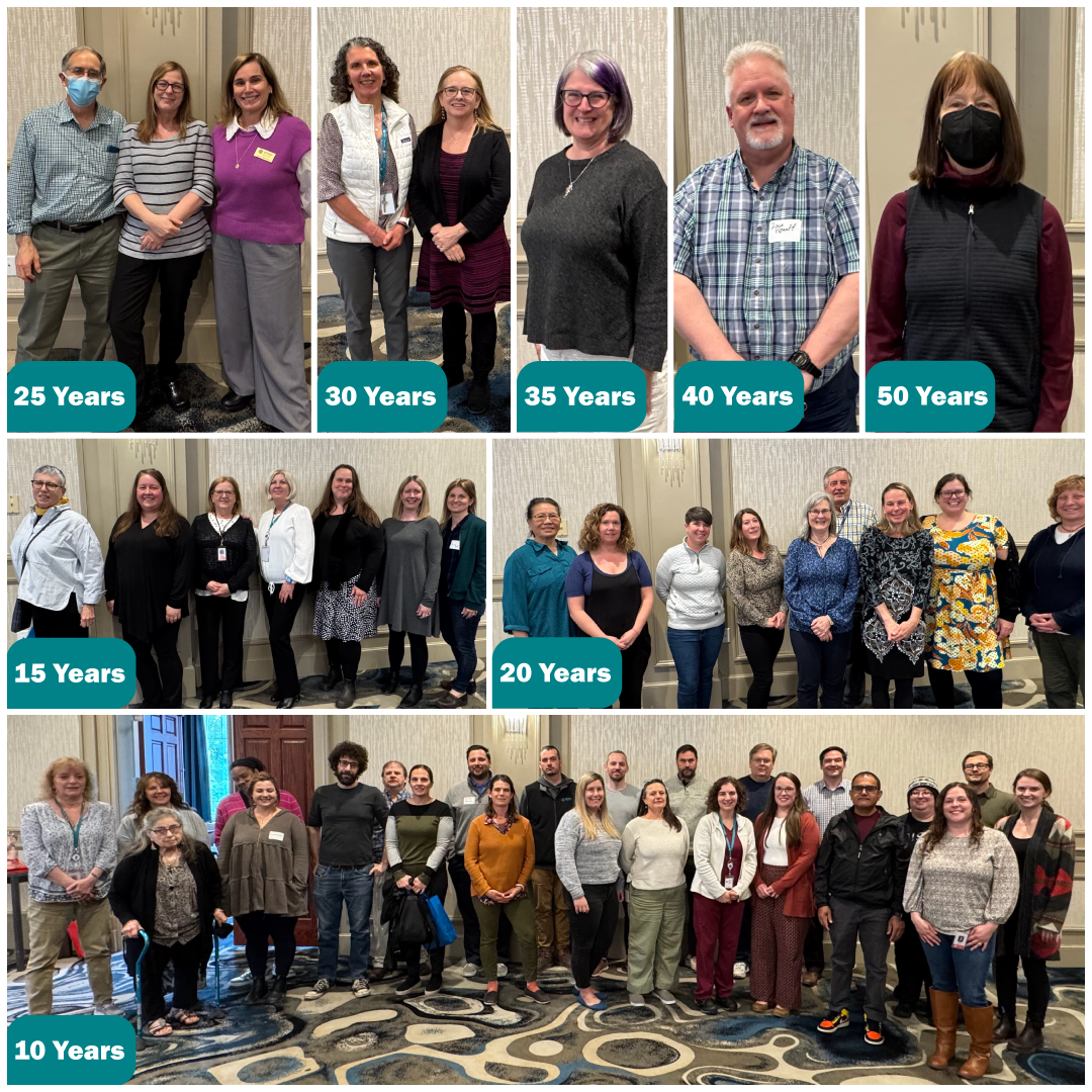 Howard Center Staff Recognized for Years of Service - Howard Center